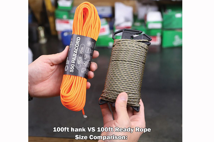 Atwood Ready Rope 100ft - Ground War 550 Paracord - DLT Trading