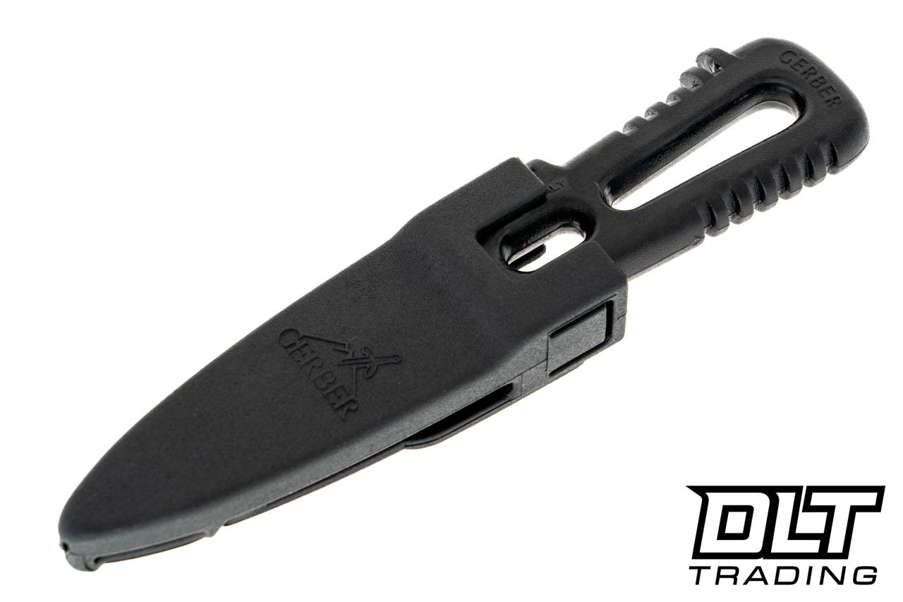 Gerber River Shorty - Double Edge Serrated - Blunt Point - DLT Trading