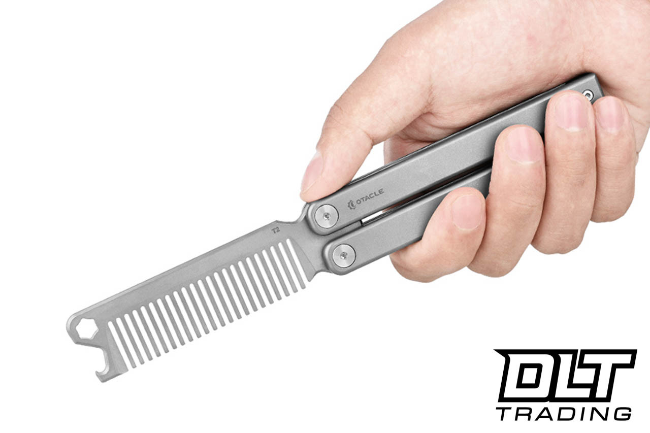Olight Otacle T2 Titanium Butterfly Comb - DLT Trading