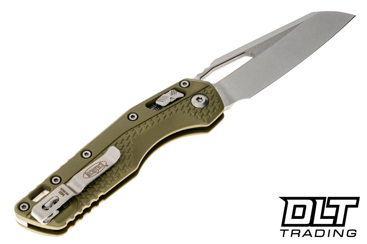 Microtech 210T-10PMOD MSI S/E - OD Green Injection Molded Handle ...
