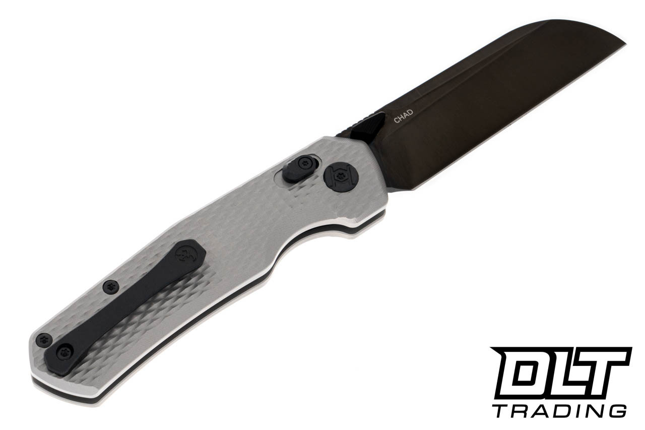 Kunwu Chad Diamond Texture Titanium Satin Dlc Pm60 Blade Dlt Trading