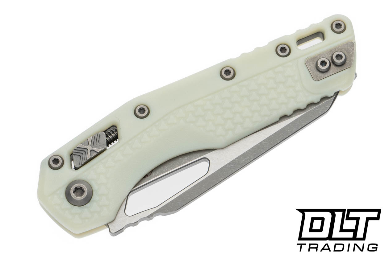 Microtech 210T-10APPMWH MSI S/E - White Injection Molded Handle ...