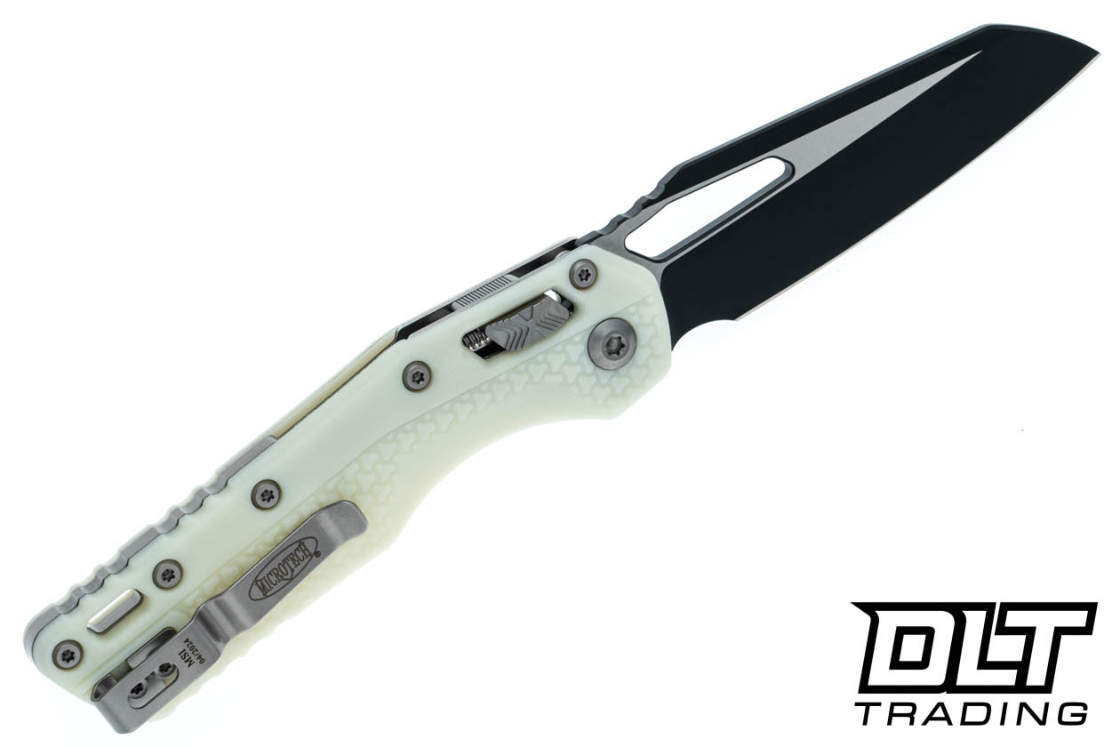 Microtech 210T-1PMWH MSI S/E - White Injection Molded Handle - Black ...