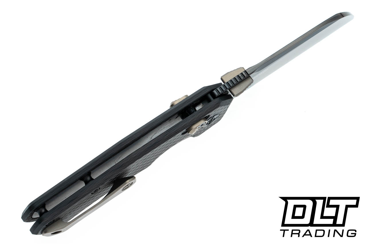 Kunwu Compact Chad Dlc Pm60 Blade Carbon Fiber Handle Dlt Trading