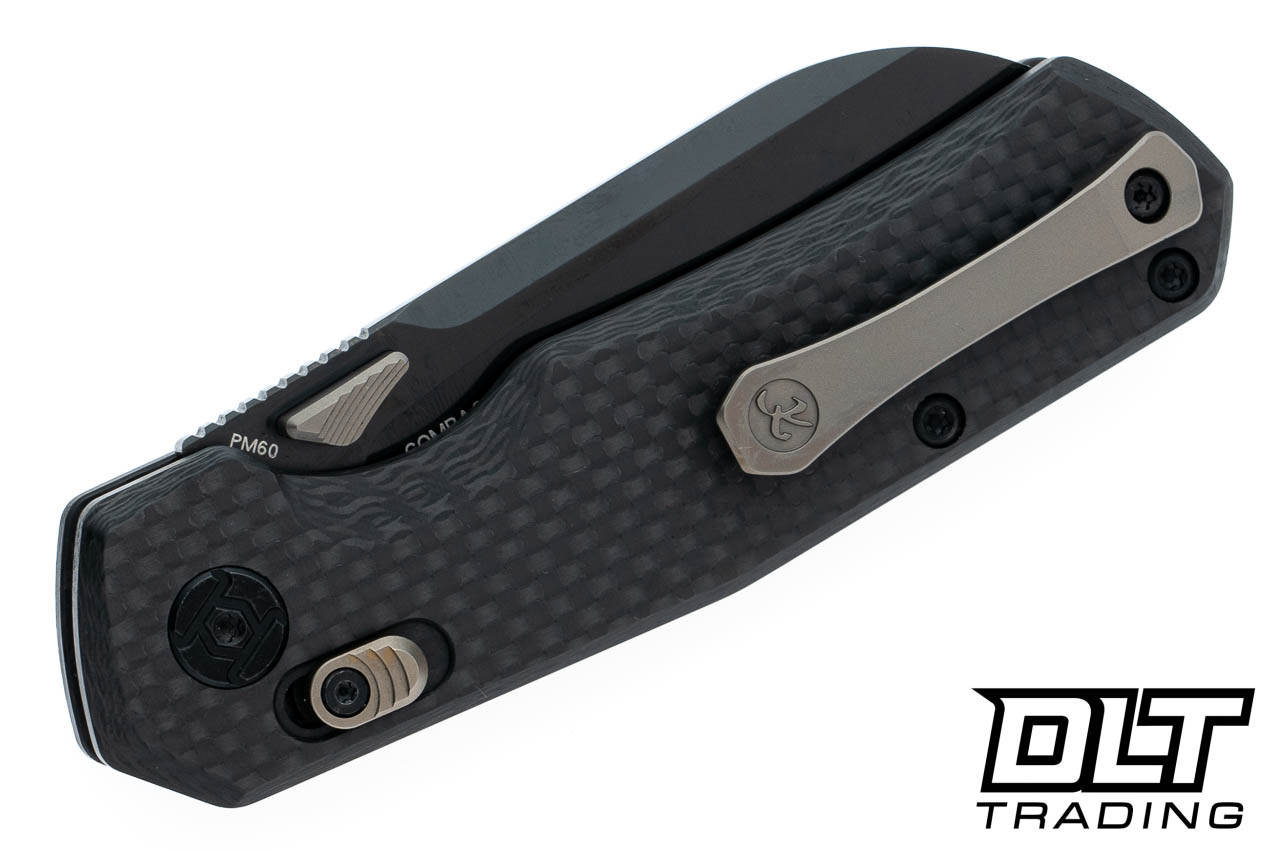 Kunwu Compact Chad Dlc Pm60 Blade Carbon Fiber Handle Dlt Trading