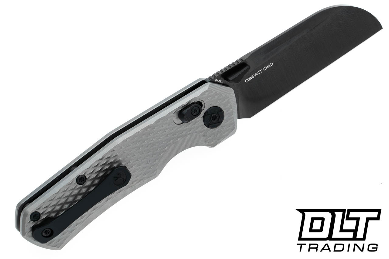 Kunwu Compact Chad Dlc Pm60 Blade Diamond Texture Titanium Dlt