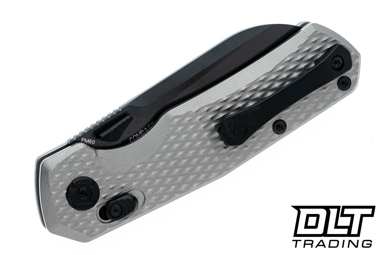 Kunwu Compact Chad Dlc Pm60 Blade Diamond Texture Titanium Dlt