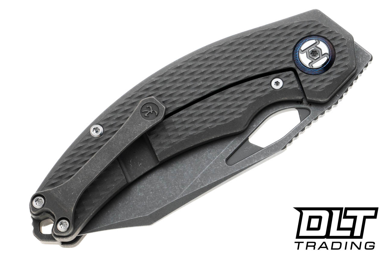 Kunwu Padre Diamond Textured Stonewashed Titanium Stonewashed Vanax