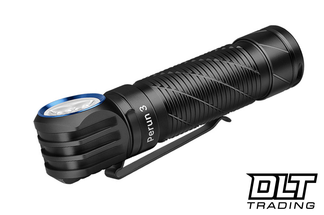 Olight Perun 3 Headlamp - White & Red Light - Black - DLT Trading