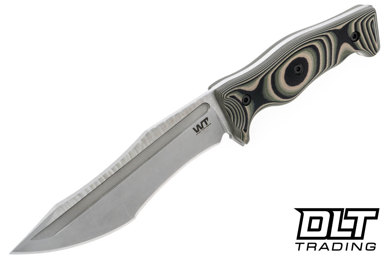 WTG Little Evil Fighter S - Rugged Textured K329 Blade - Jungle Camo G ...