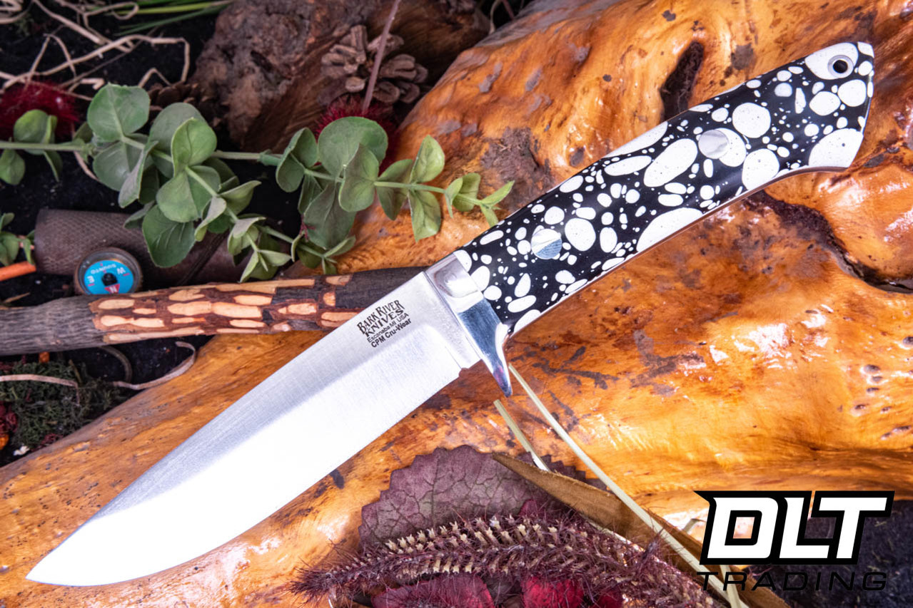 Bark River Wilderness 5 Cru-Wear Black & White Spotted Acrylic - White ...