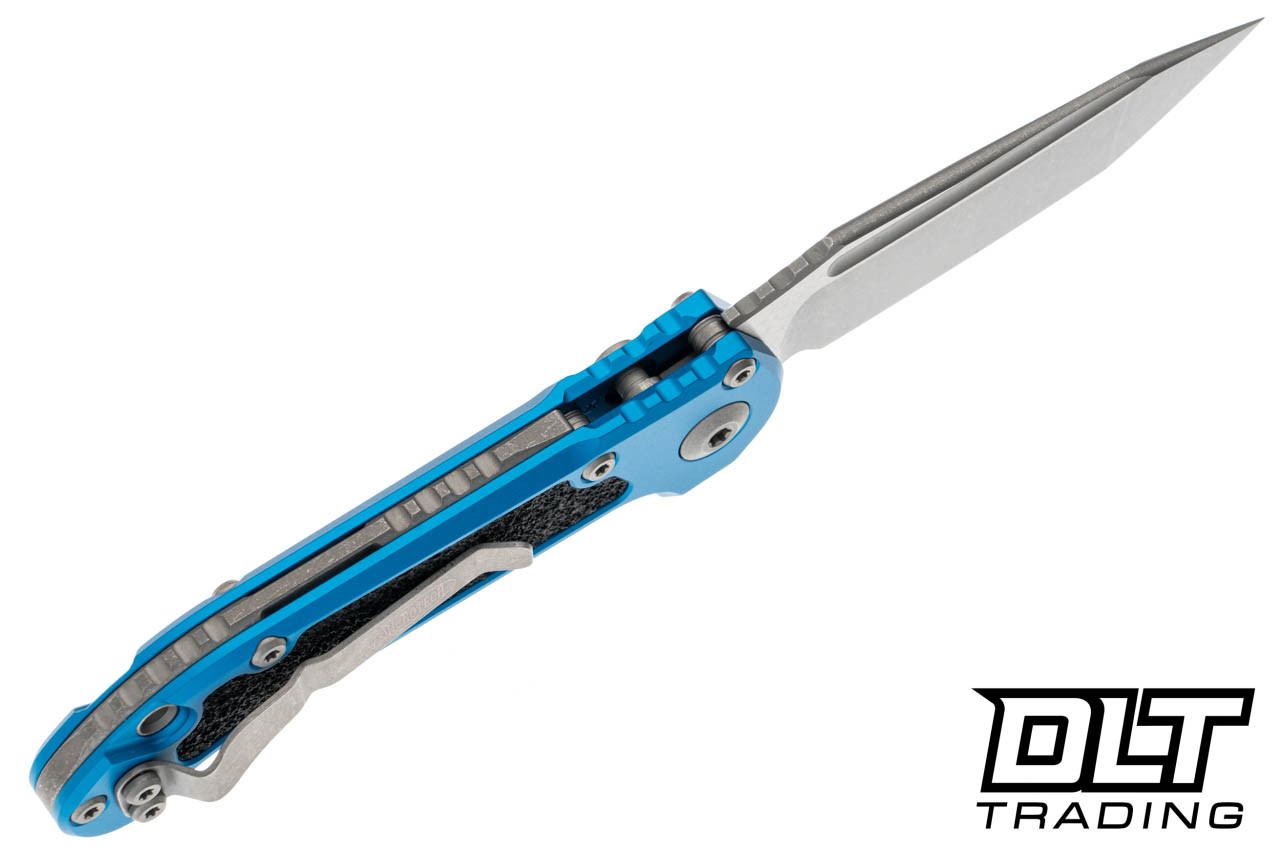 Microtech 1136-10APBL LUDT Gen III T/E - Blue Handle - Apocalyptic ...