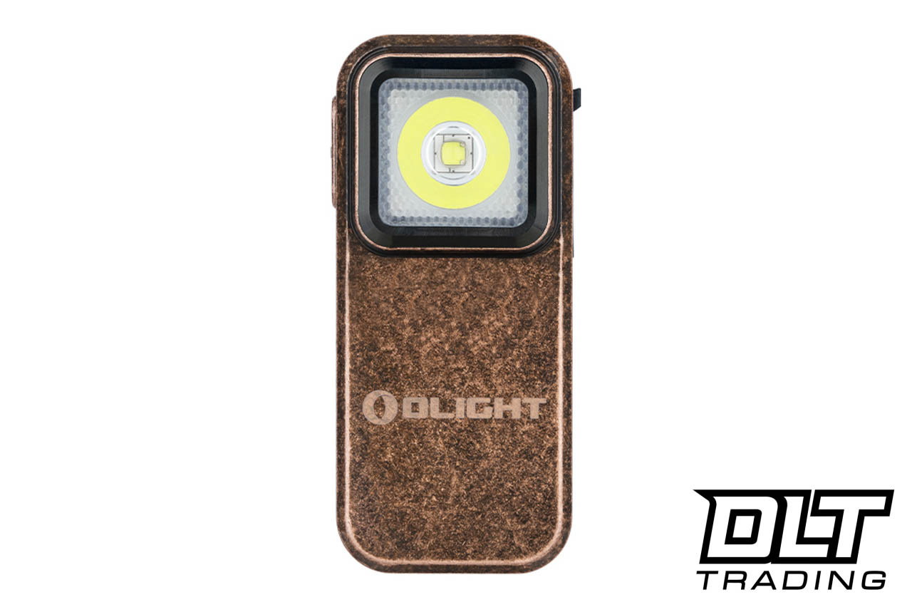 Olight Oclip Light - Red & White Light - Copper - DLT Trading