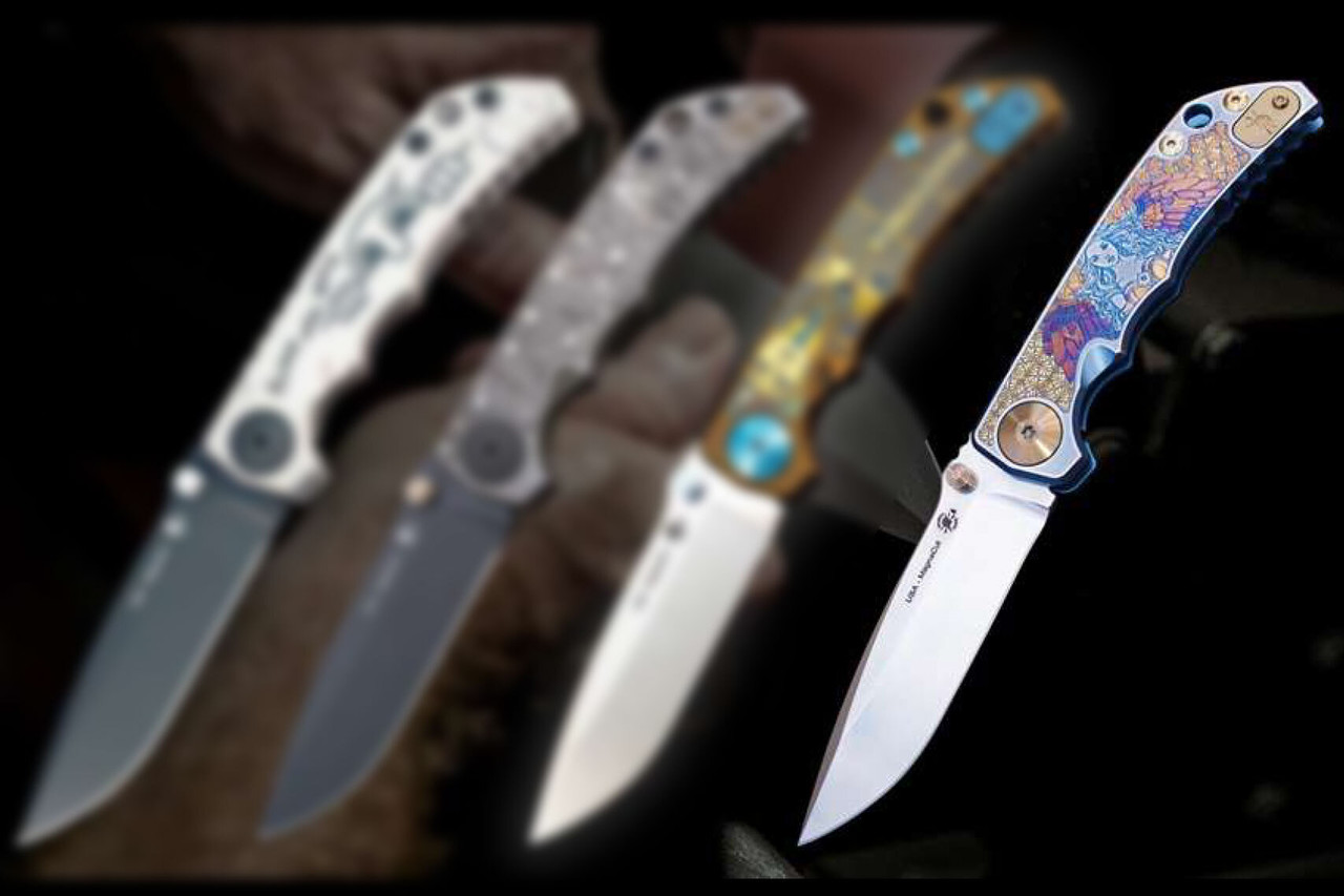 Spartan Blades Harsey Folder - MagnaCut Stonewashed Blade - Angel - DLT ...