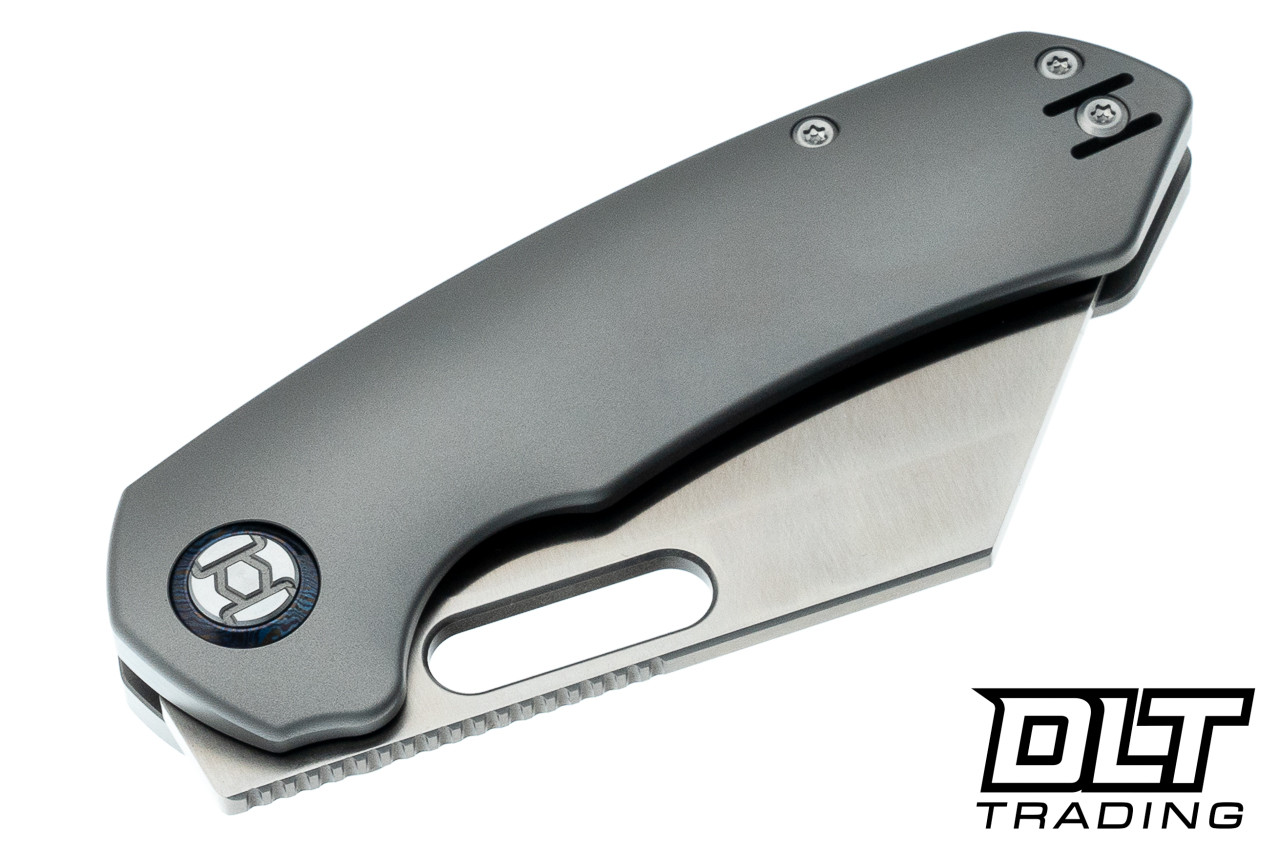 Kunwu Primo Bead Blasted Titanium Satin Vancron Blade Dlt Trading