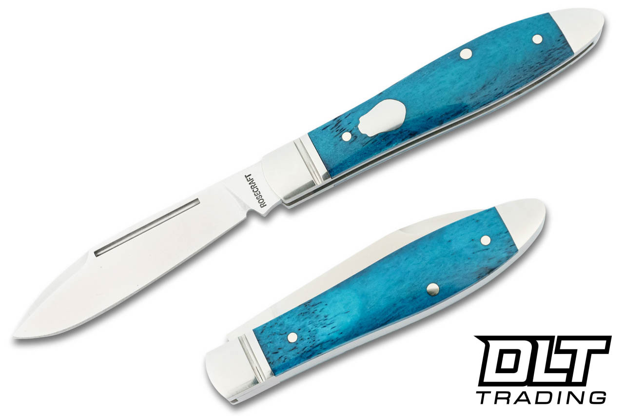 RoseCraft Blades Tanasi Lake Tear Drop - Bora Bora Blue Bone - DLT Trading