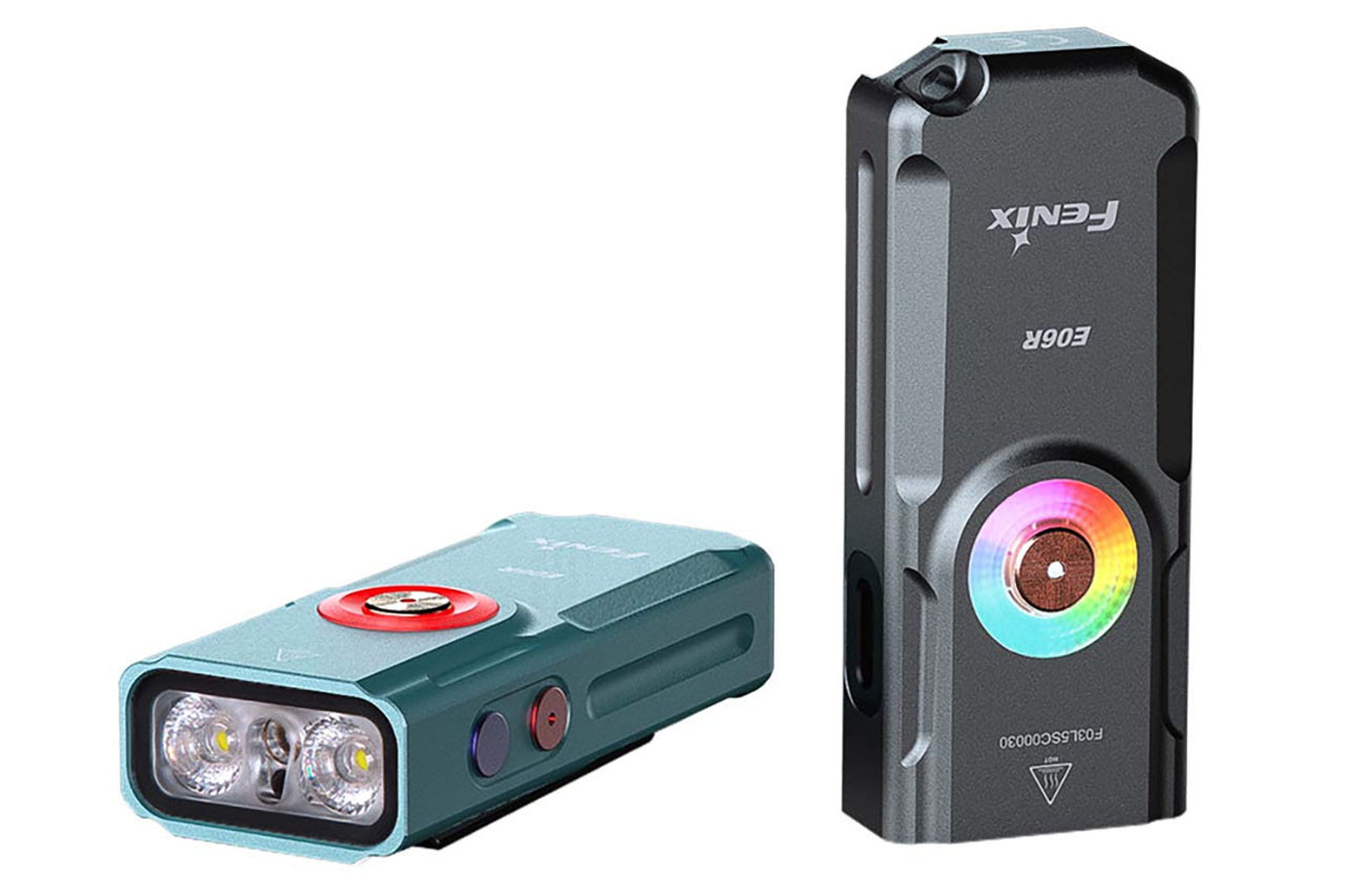 Fenix E06R Rechargeable EDC Flashlight - Turquoise - DLT Trading