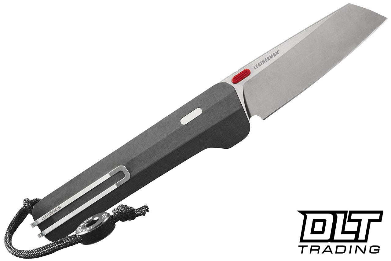 Leatherman Glider - Jet Black Stainless Steel - Stonewashed MagnaCut ...