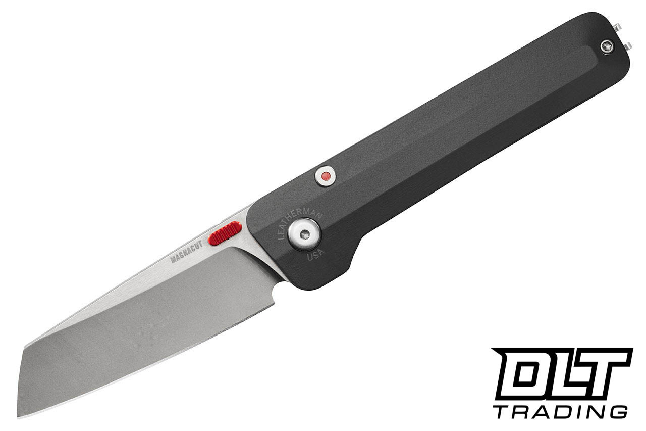 Leatherman Glider - Jet Black Stainless Steel - Stonewashed MagnaCut ...