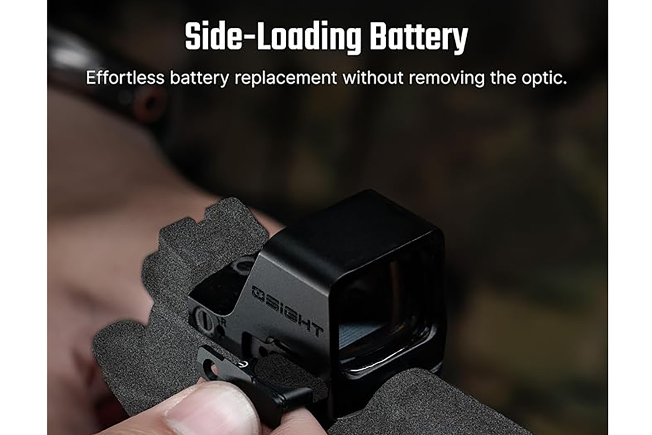 Olight Osight C Micro Red Dot Sight, 3 MOA Dot & 32 MOA Circle Reticle ...