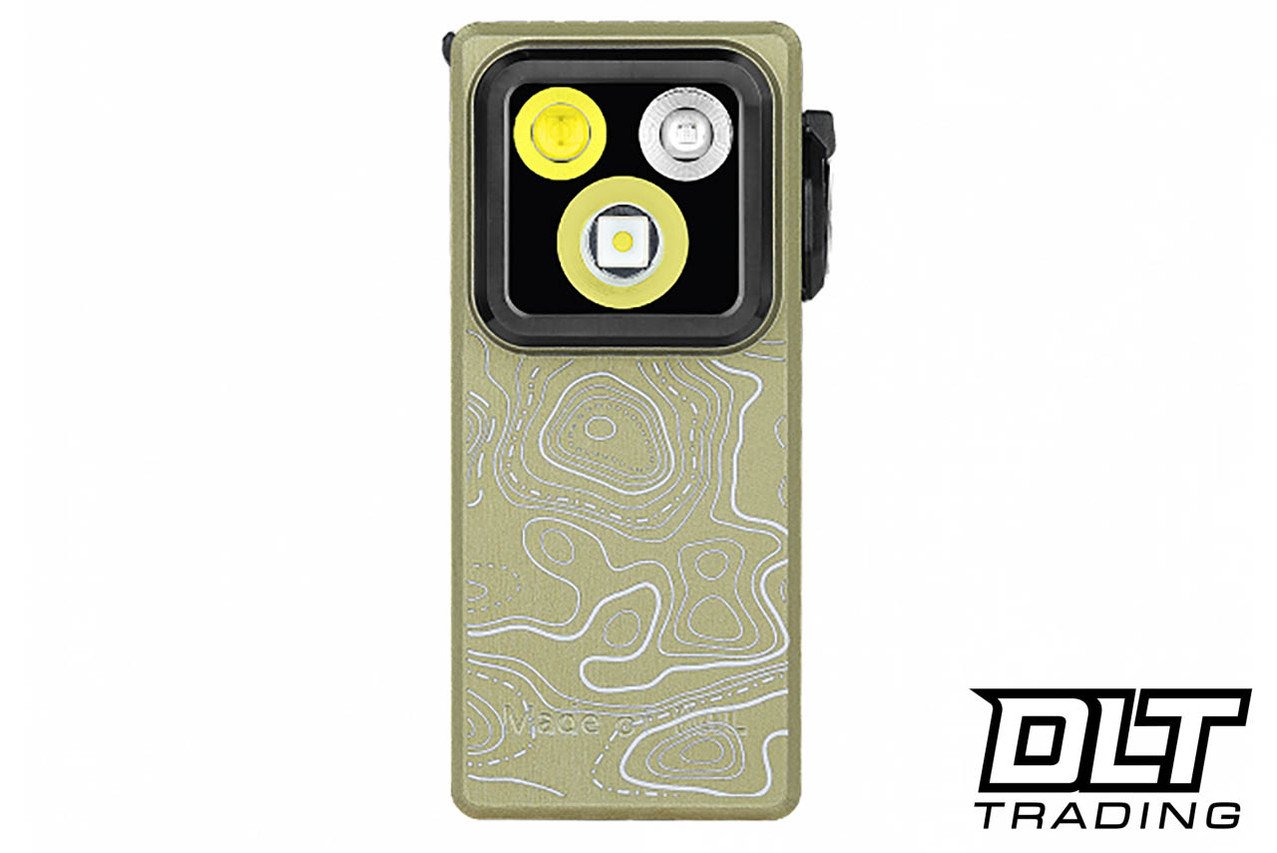 Olight Oclip Ultra Clip-On EDC Light with Flood, Spot, & UV Modes ...