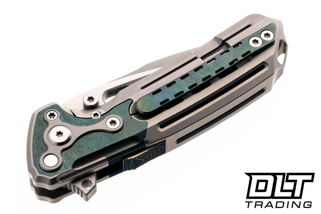 Reate Terminator T600 - Bead Blasted Titanium - Satin MagnaCut Blade ...