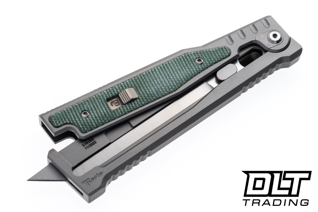 Reate EXO-OG - Tanto Satin Stonewashed Elmax Blade - Bead Blast ...