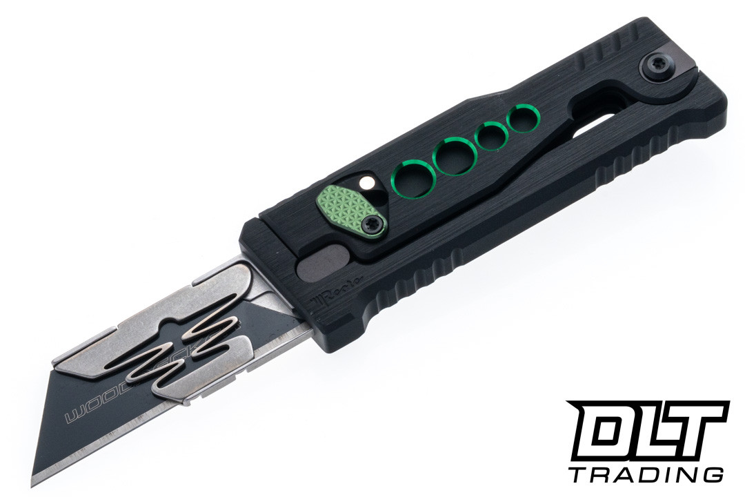 Reate EXO-U Utility Blade - Speed Holes - Black Anodized Aluminum ...