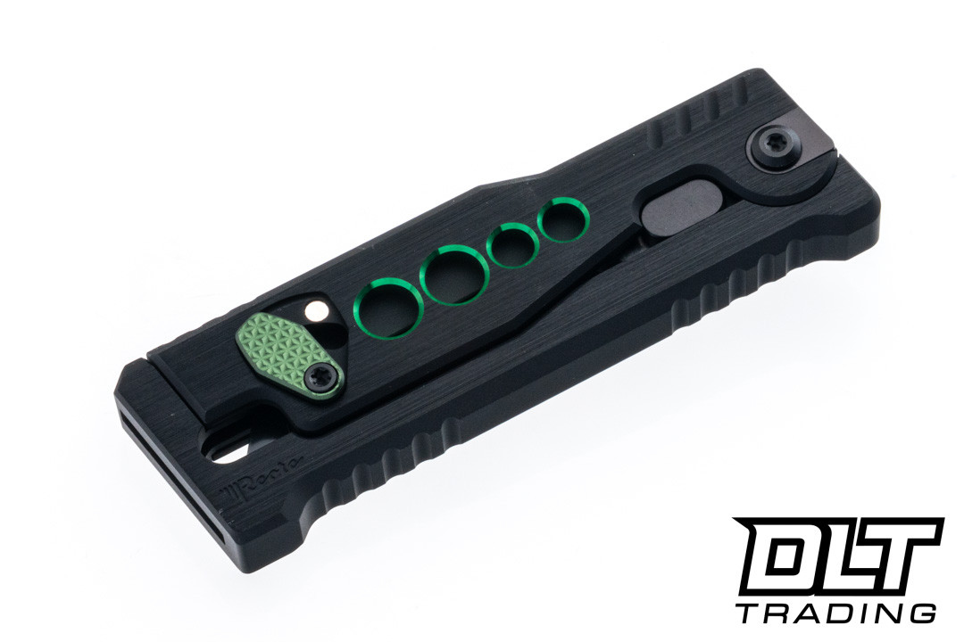 Reate EXO-U Utility Blade - Speed Holes - Black Anodized Aluminum ...