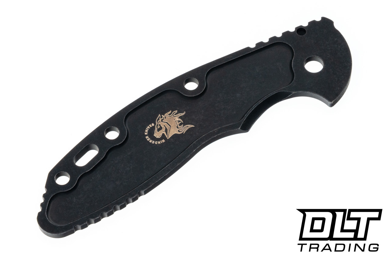 Hinderer 3.5" XM-18 Smooth Titanium Scale - Battle Black DLC - Warthog ...