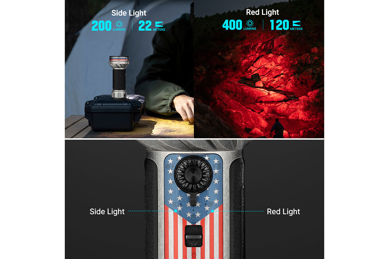 Olight Marauder Mini 2 Compact Powerful Flashlight - Stonewashed Stars ...