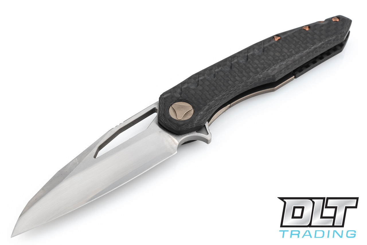 Microtech Marfione Custom Sigil - Carbon Fiber - Trilium Copper ...