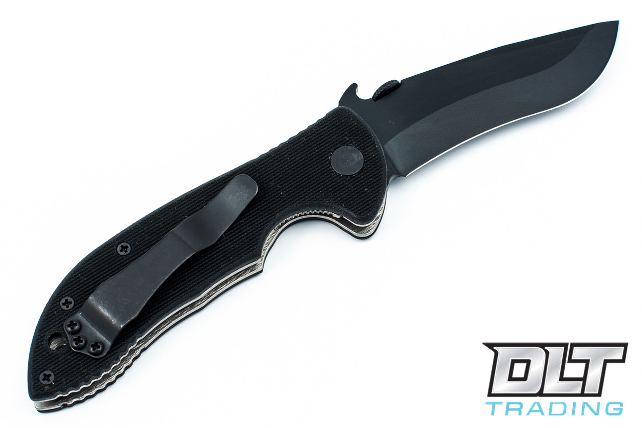 Emerson Mini-Commander | Black Pocket Knife | DLT Trading