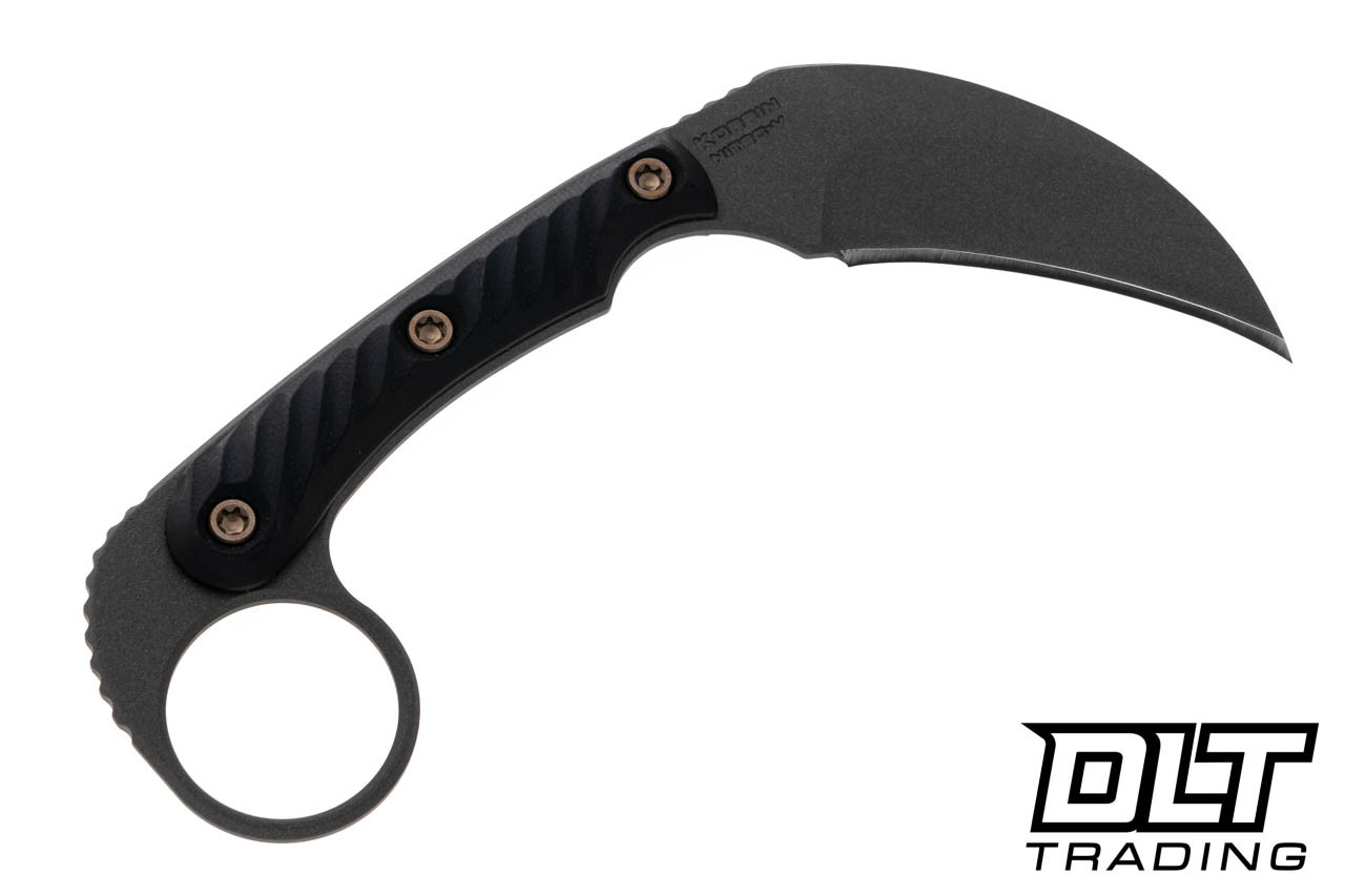 RMJ Tactical Korbin Nitro-V - Black G-10 - Tungsten Cerakote - DLT Trading