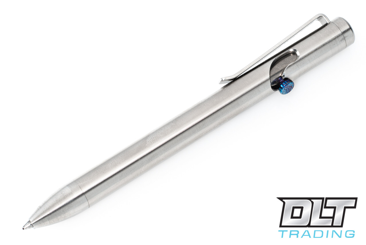 Tactile Turn Bolt Action Short - Titanium - Damascus Bolt