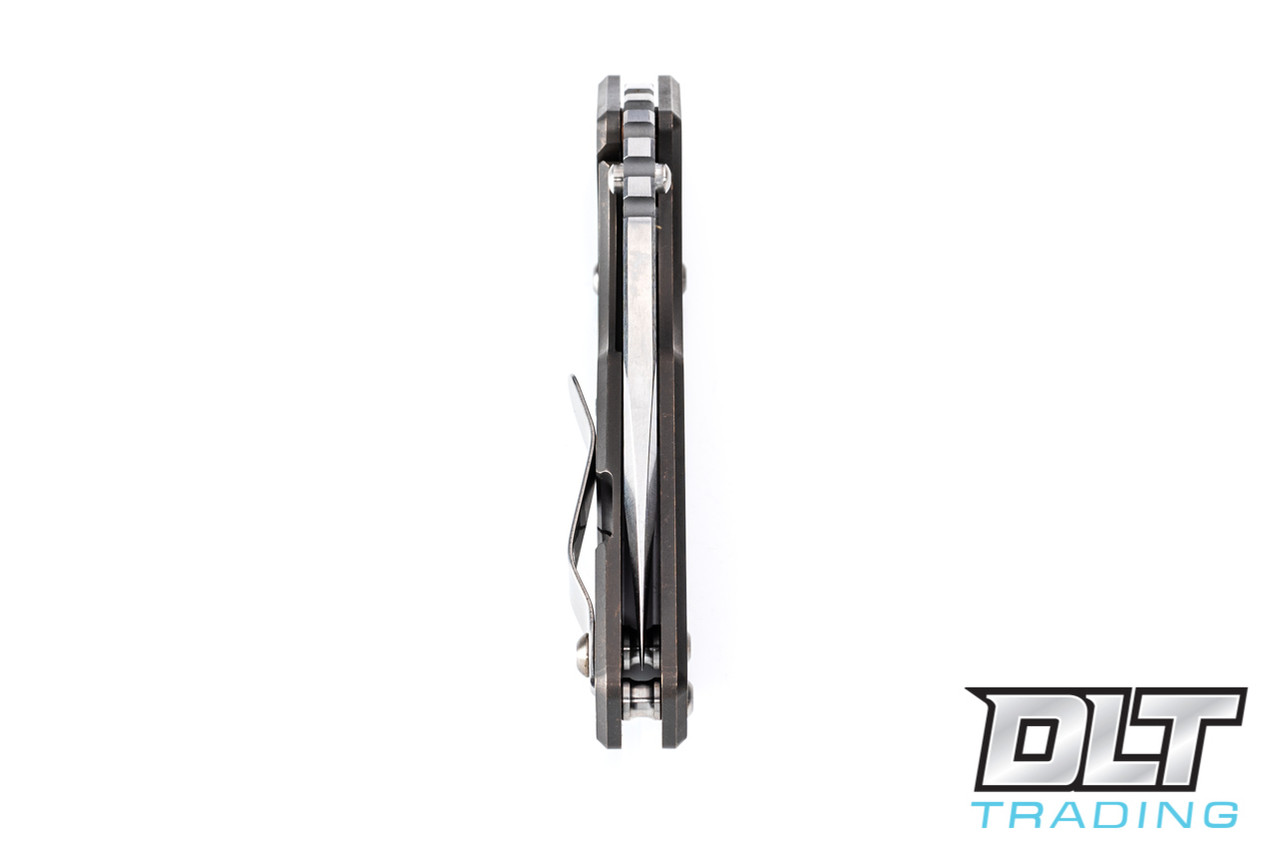 Strider .75 AR Drop Point Tumbled S90V - Bronze Anodized - DLT Trading