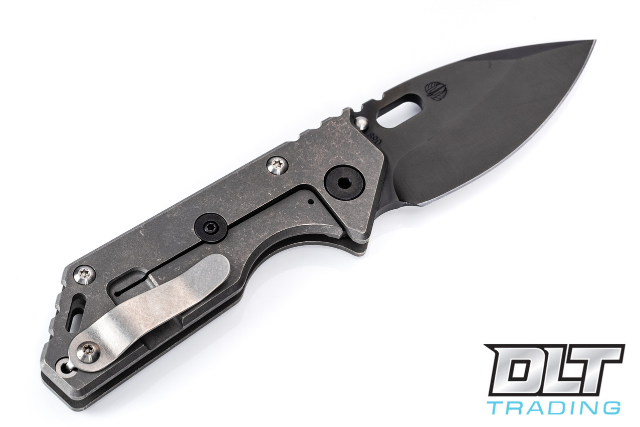 Strider .75 AR Drop Point PVD S90V - Tumbled - DLT Trading