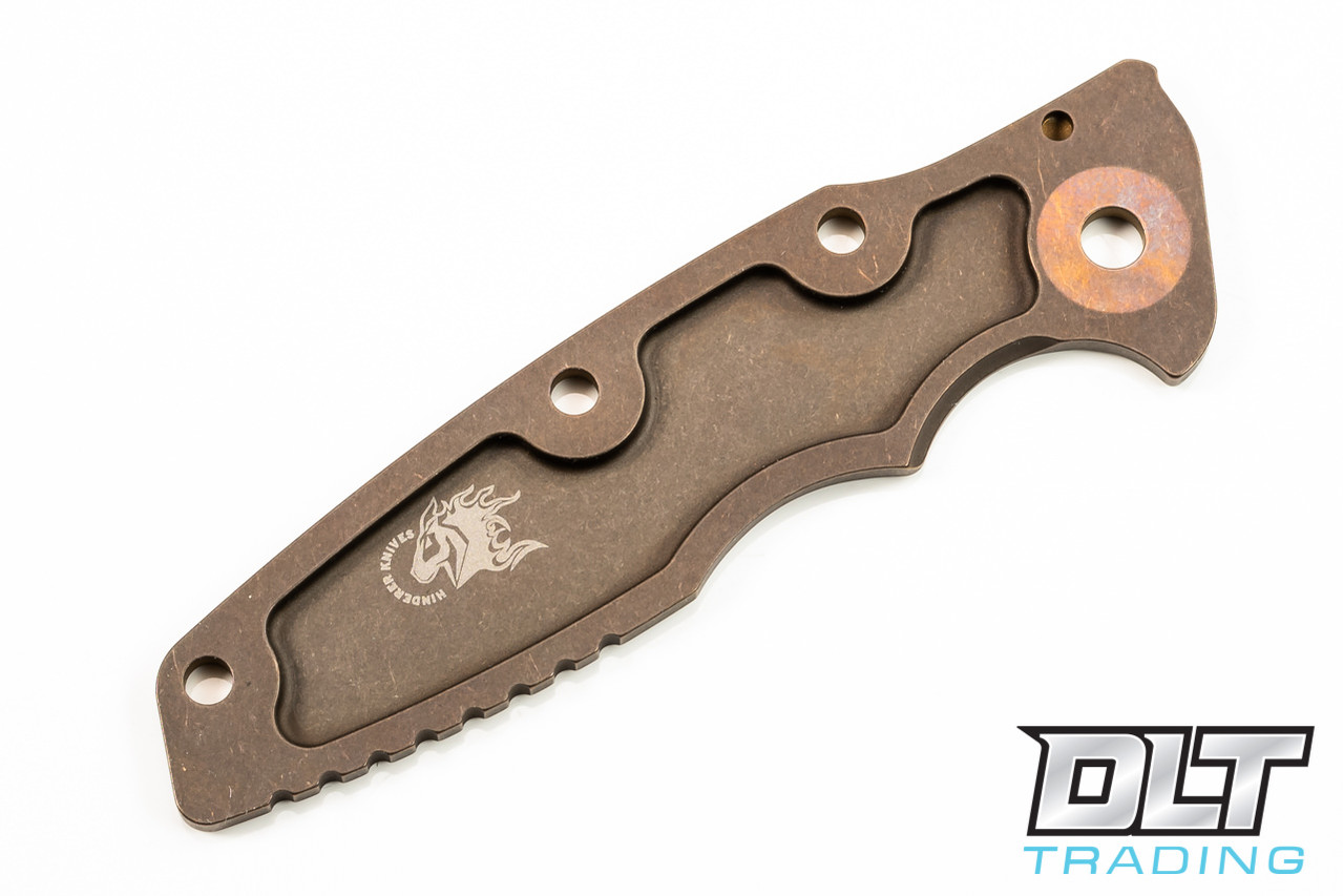 Hinderer Eklipse Smooth Titanium Scale - Battle Bronze Anodized - DLT ...