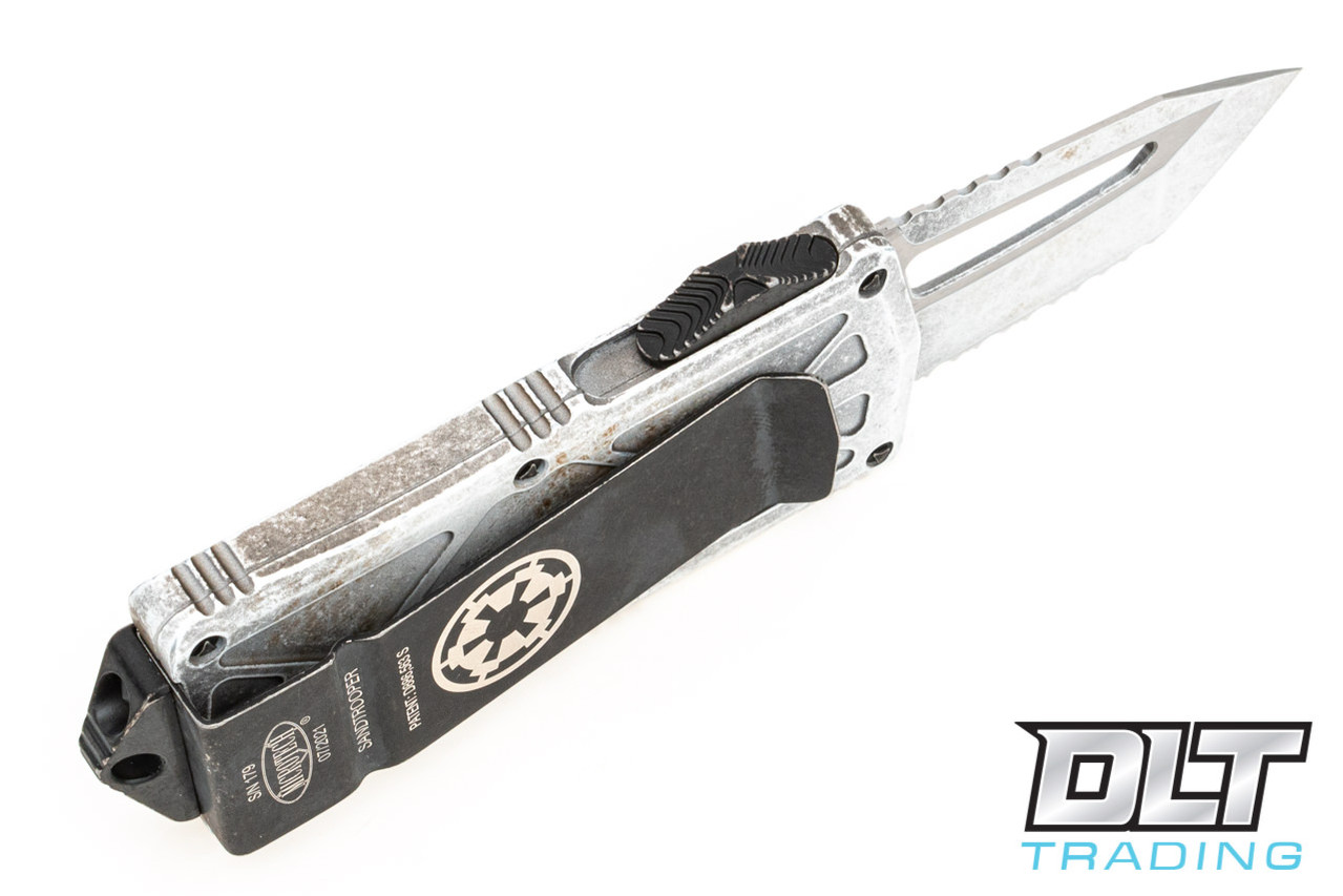 Microtech 158-3SA Exocet D/E - Sandtrooper Handle - DLT Trading