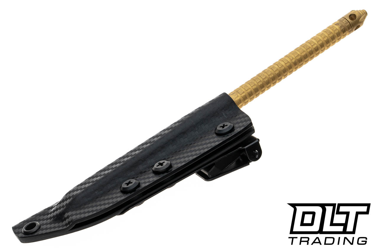 Microtech 112-1TINS TAC-P - Gold Titanium Nitride - Signature Series ...