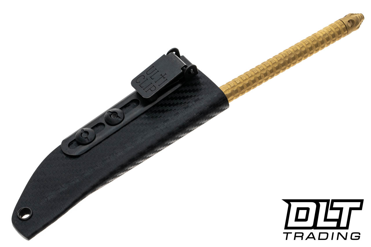 Microtech 112-1TINS TAC-P - Gold Titanium Nitride - Signature Series ...