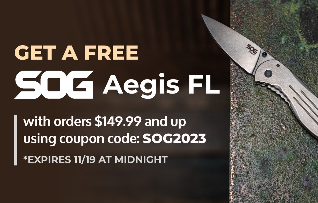 DLT Holiday hub - Get a Free SOG AE31 with Purchase! - DLT Trading