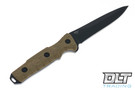Buck 891 Ground Combat Spear Point - OD Green - Black Blade - DLT Trading