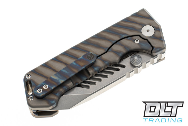 PMP Alpha Beast - Flamed Titanium - Stonewashed Blade - DLT Trading