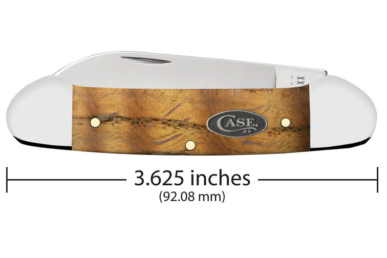 Case Canoe - Smooth Yellow Curly Oak - DLT Trading