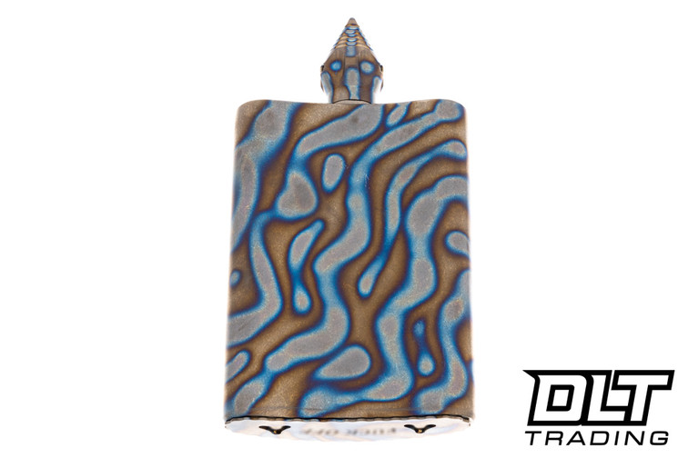 Microtech 428-MCK-3 Marfione Custom Blood & Iron Short Flask - Spike ...