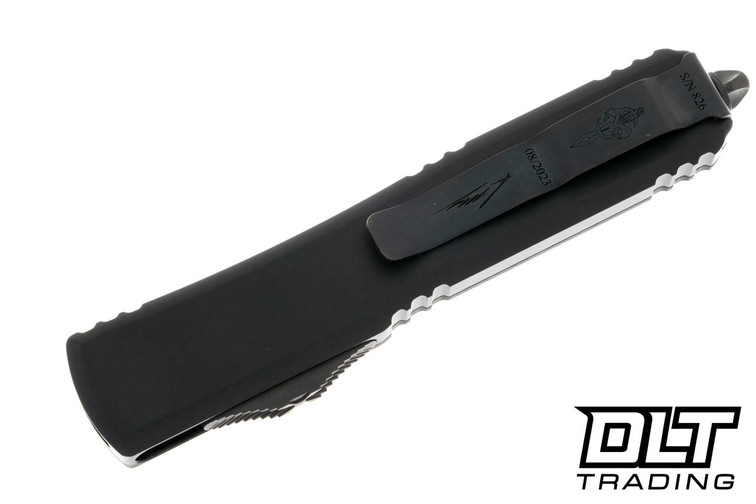 Microtech Ultratech Hellhound Shadow Carbon Fiber Black Dlc Blade