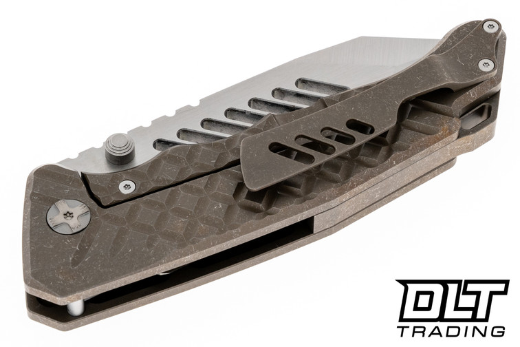 PMP Beast Prime - Bronze Anodized Titanium - Satin Blade - DLT Trading
