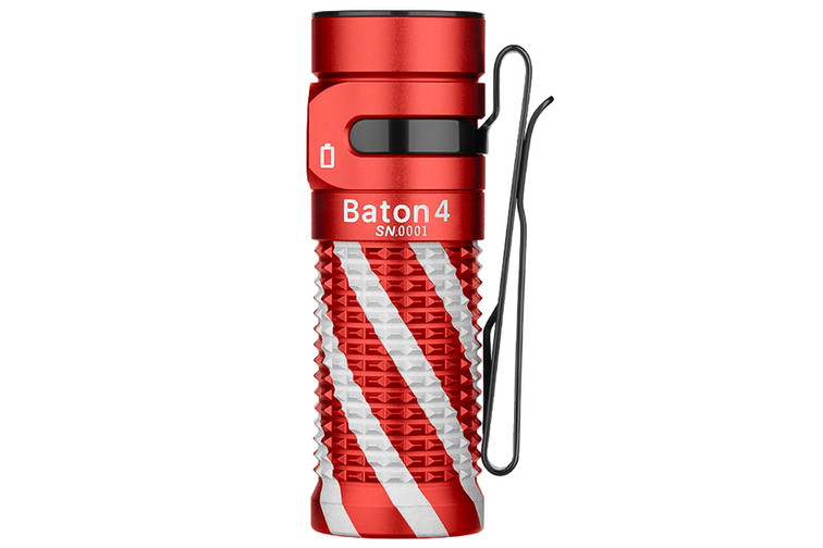 Olight Baton 4 - Candy Cane - DLT Trading