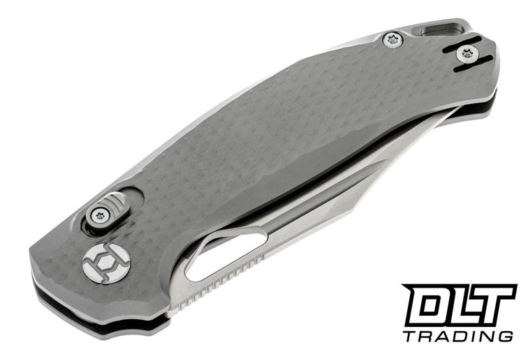 Kunwu Django Diamond Texture Titanium Satin Elmax Blade Dlt Trading
